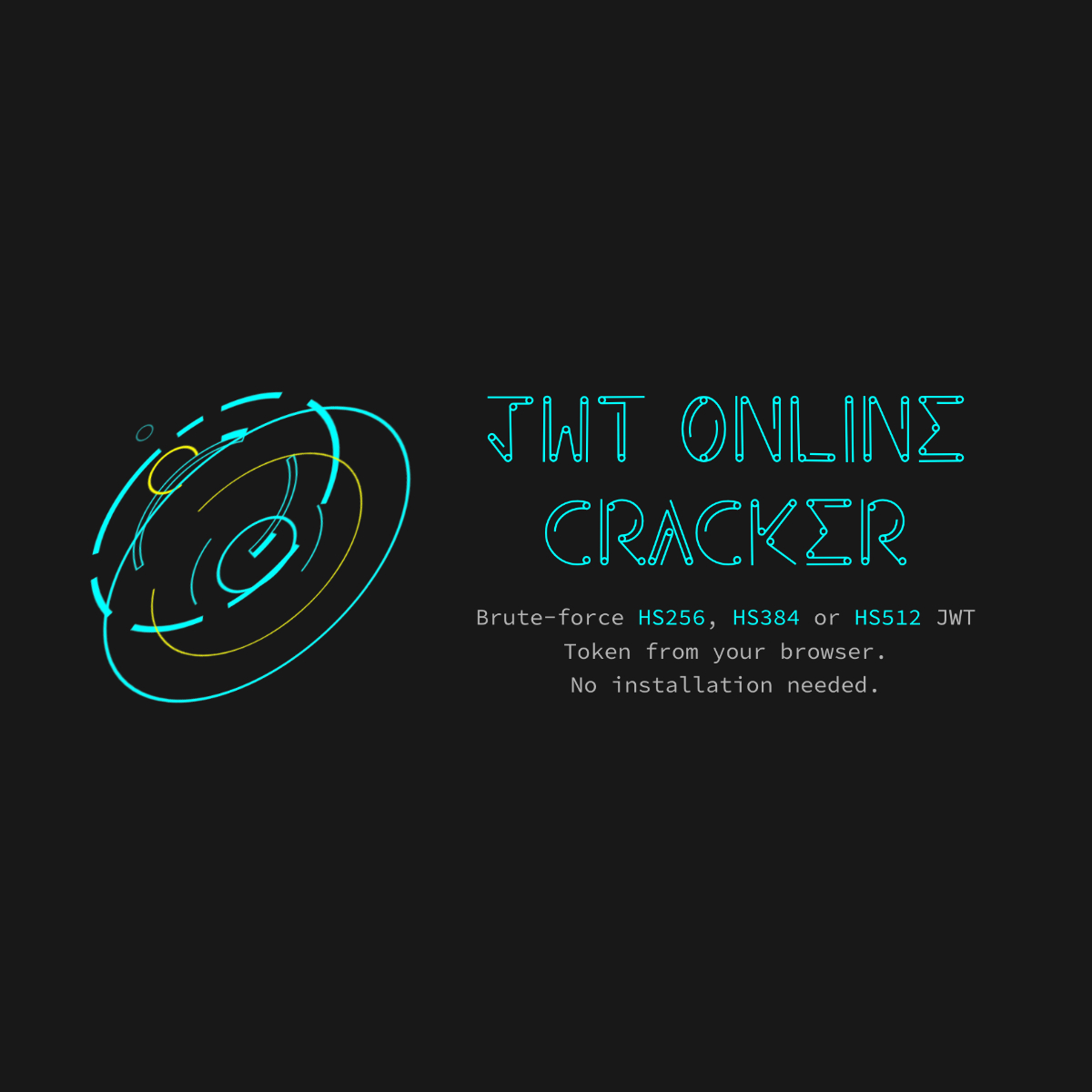 JWT Online Cracker - Brute-force JWT from your browser JWT Online Cracker - Brute-force JWT from your browser